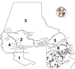 County Council District Maps | Seventh State